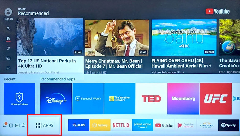 3 . Спуститесь вниз на раздел “Video”.