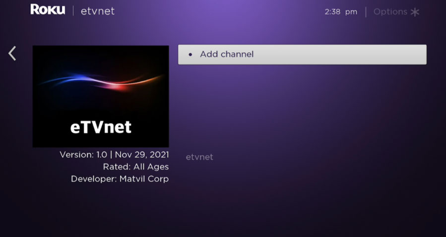 6 . Нажмите на I agree для разрешения установки канала и его автоматических обновлений