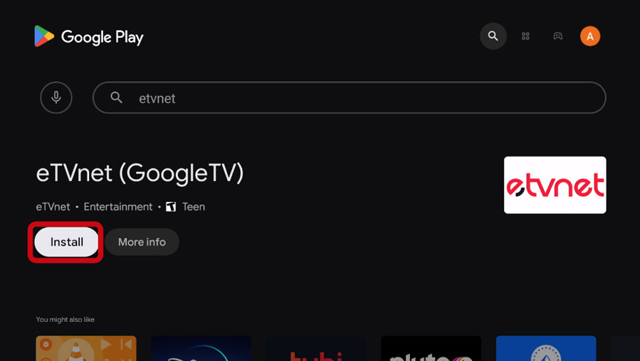 6 . После завершения установки нажмите на Open