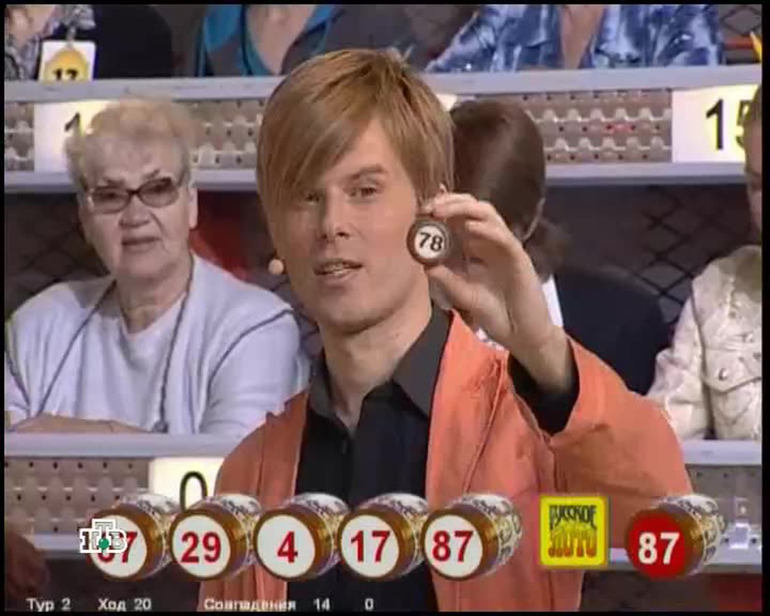 Русское лото. 113 выпуск 2008 год Россия смотреть онлайн в хорошем качестве - русское ТВ eTVnet