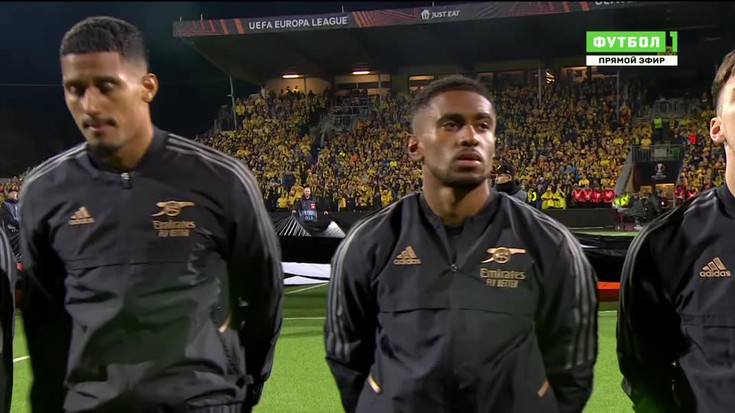 Смотреть "Футбол. Лига Европы 2022/2023. Буде-Глимт (Норвегия) - Арсенал (Англия). 1 тайм ...