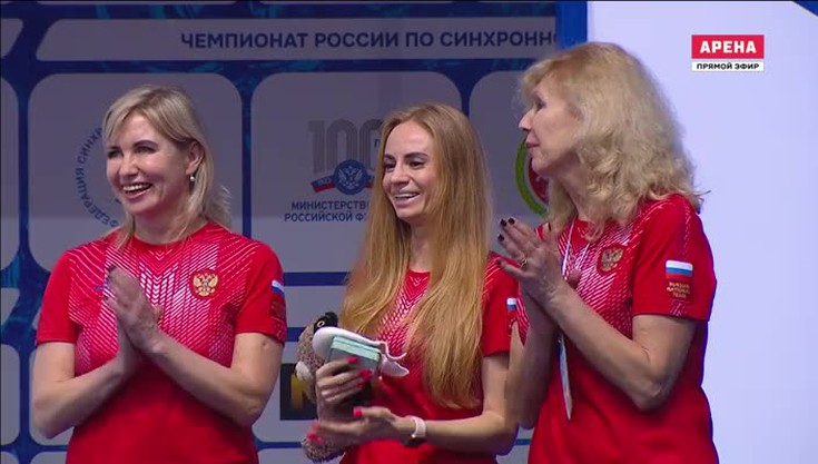Смотреть "Синхронное плавание. Чемпионат России 2023. Группа. Техническая программа. День 1 ...