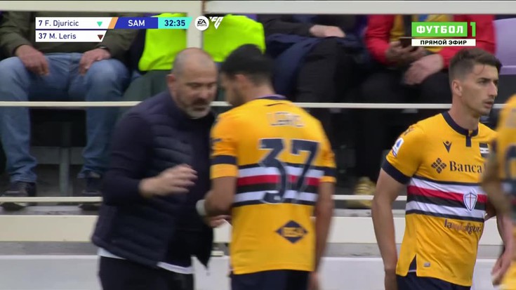 Смотреть "Футбол. Чемпионат Италии 2022/2023. Фиорентина - Сампдория. 1 тайм" онлайн от 30/04 ...