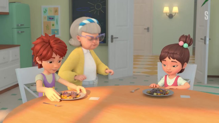 Смотреть "Просто о важном. Про Миру и Гошу. 31 серия. Я не люблю лук" онлайн. Мультфильм - eTVnet